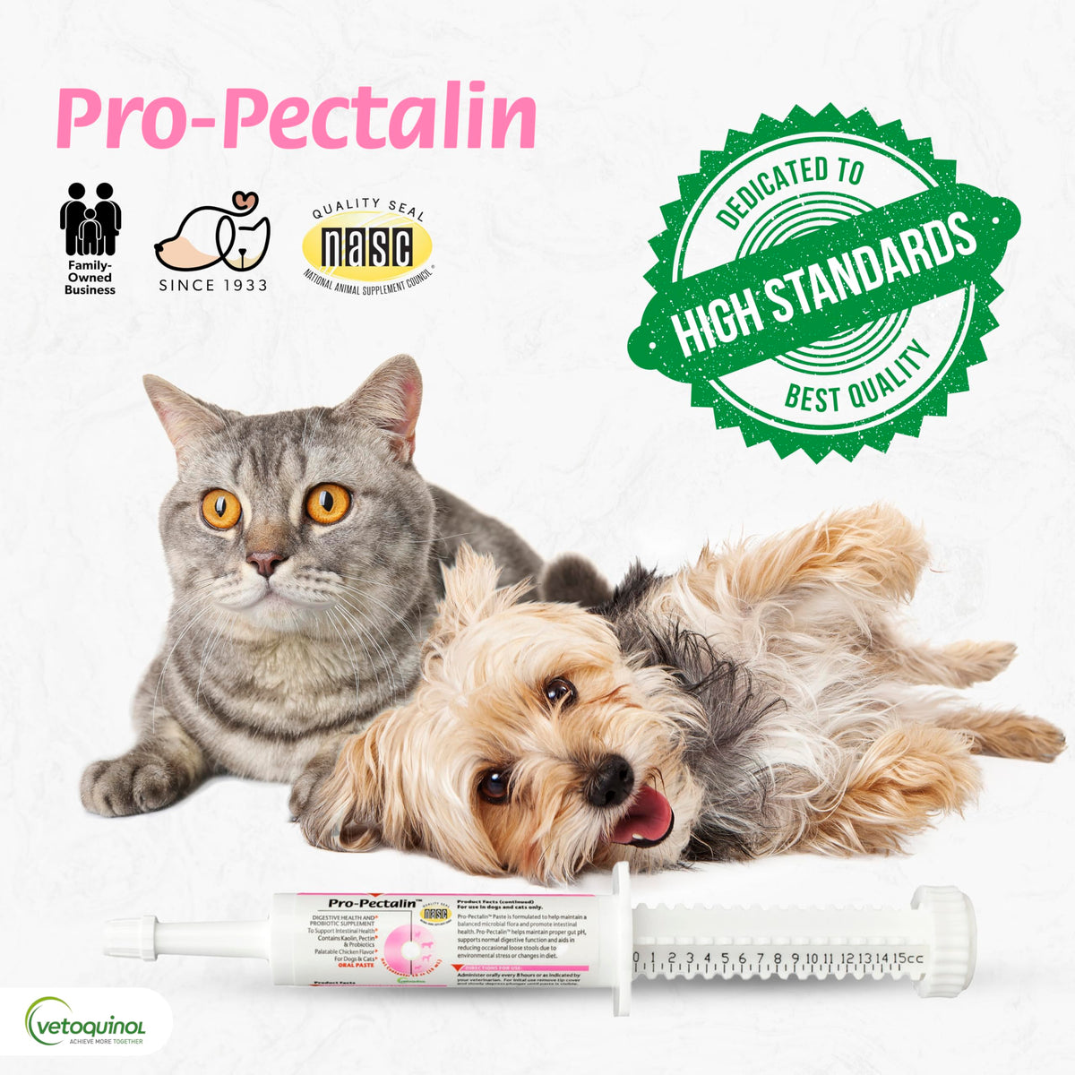 Pro-Pectalin Oral Paste for Dogs & Cats, Helps Relieve Occasional Diar ...
