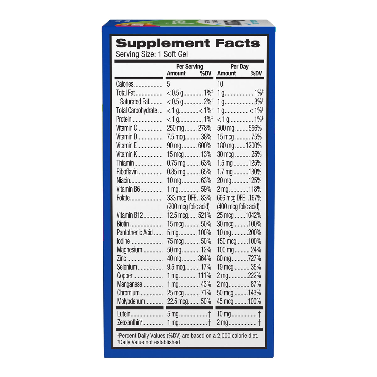 PreserVision® AREDS 2 Formula + MultiVitamin Vitamin & Mineral Supplem ...
